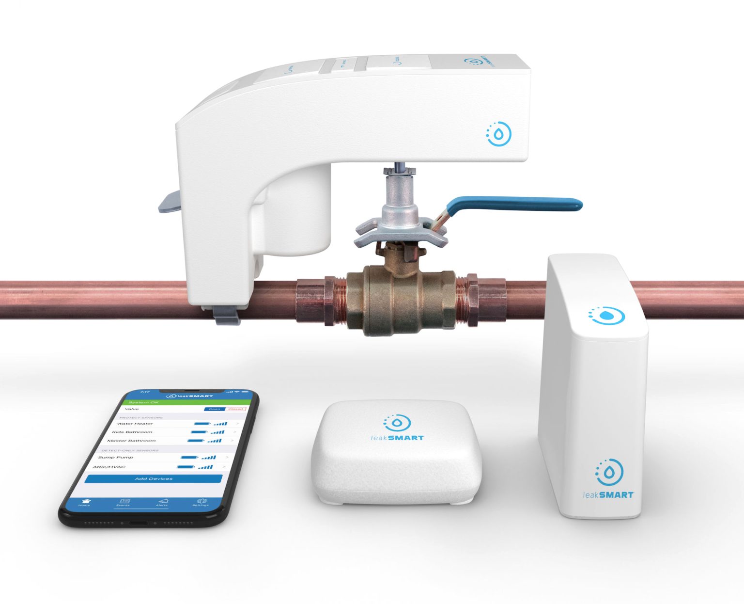 Smart Water Leak Protection - Ceshhome