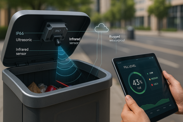 A Technical Guide to Bin Fill Level Sensors (2025)